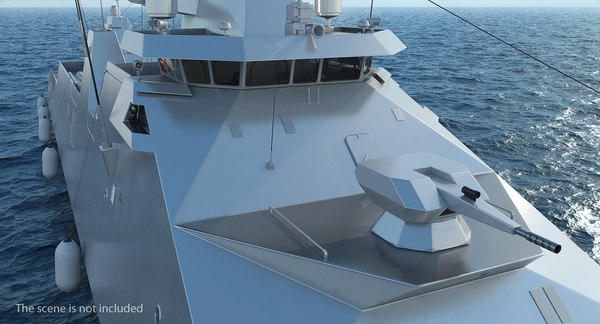 Sigma class indonesian frigate 3D model - TurboSquid 1394359