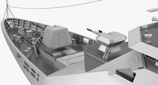 Sigma class indonesian frigate 3D model - TurboSquid 1394359