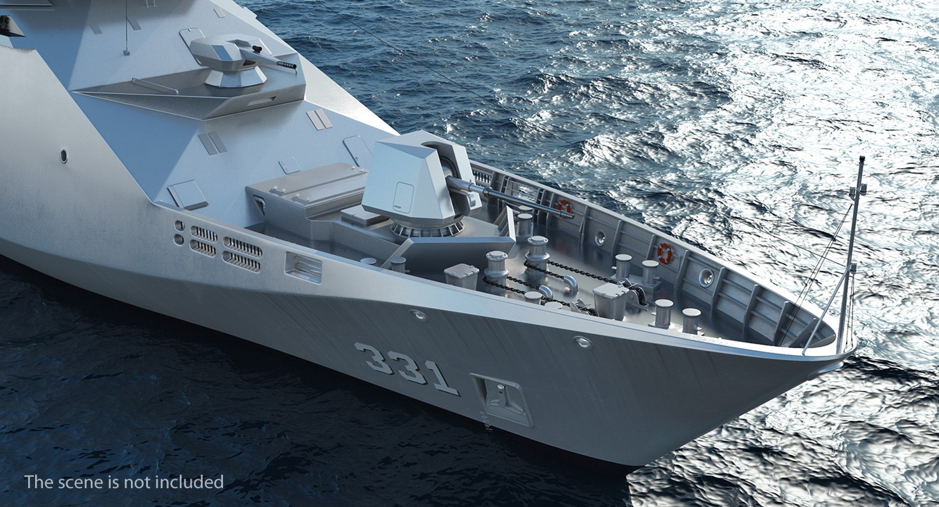 Sigma Class Indonesian Frigate 3D Model - TurboSquid 1394359