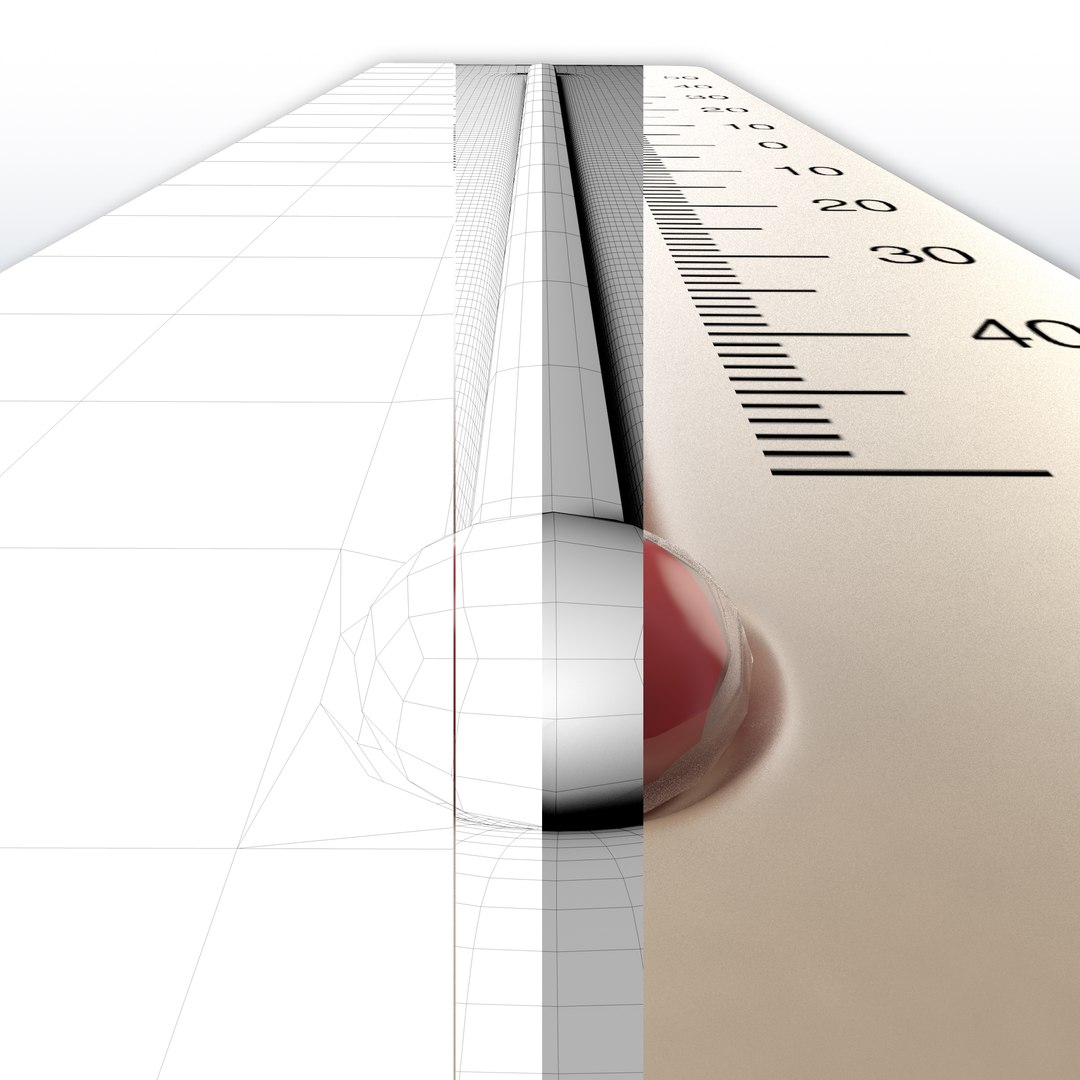 Free Thermometer Model - TurboSquid 1424143
