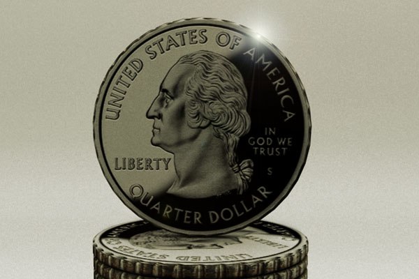 3d quarter vertice model