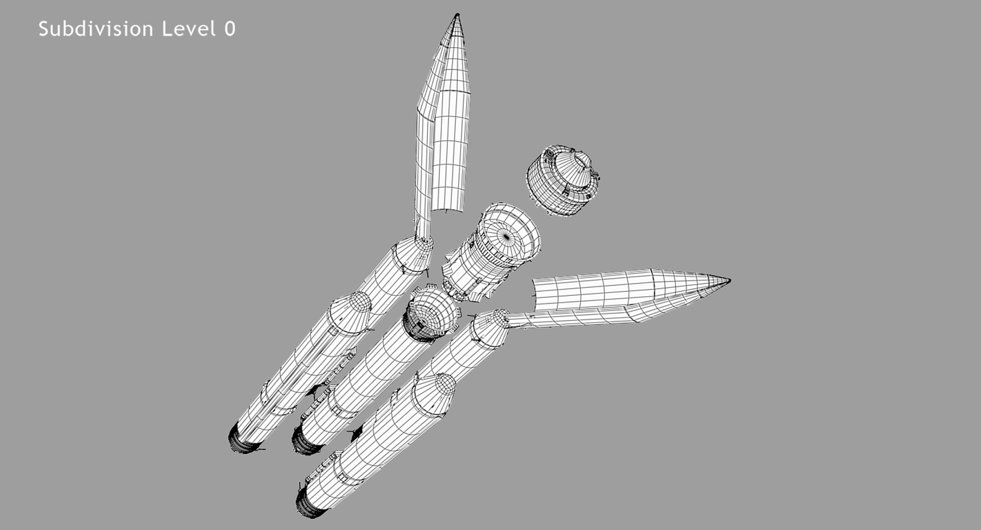 Angara a5 stage upper 3D model - TurboSquid 1252984