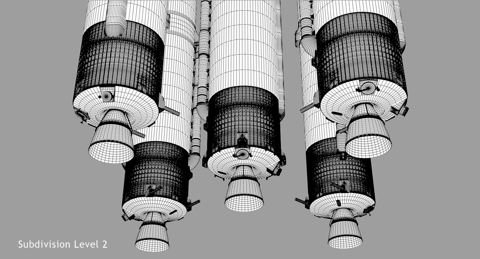 Angara a5 stage upper 3D model - TurboSquid 1252984