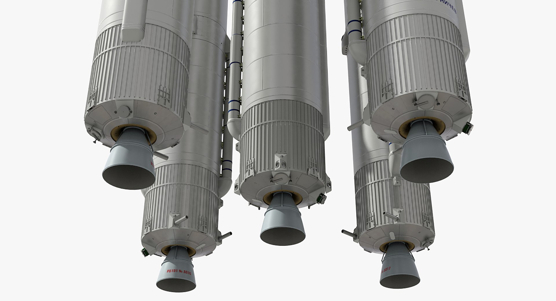 Angara a5 stage upper 3D model - TurboSquid 1252984