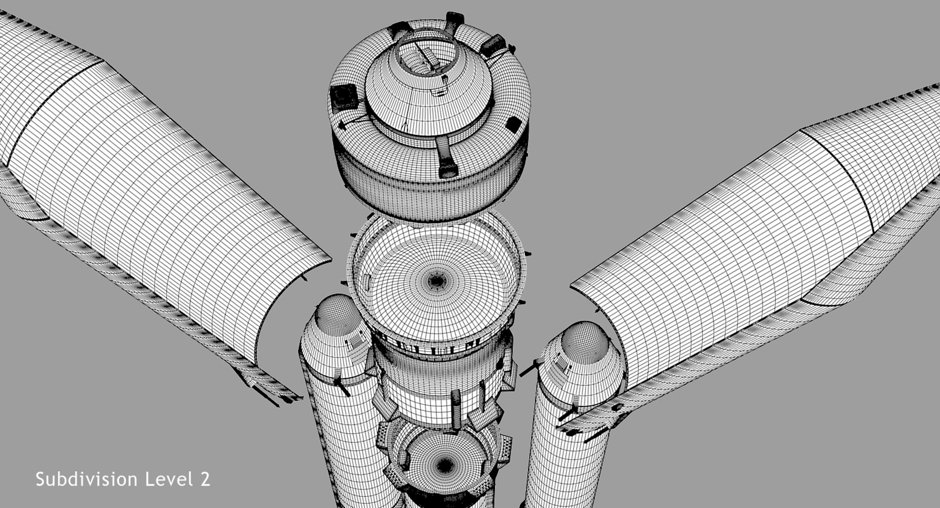 Angara a5 stage upper 3D model - TurboSquid 1252984