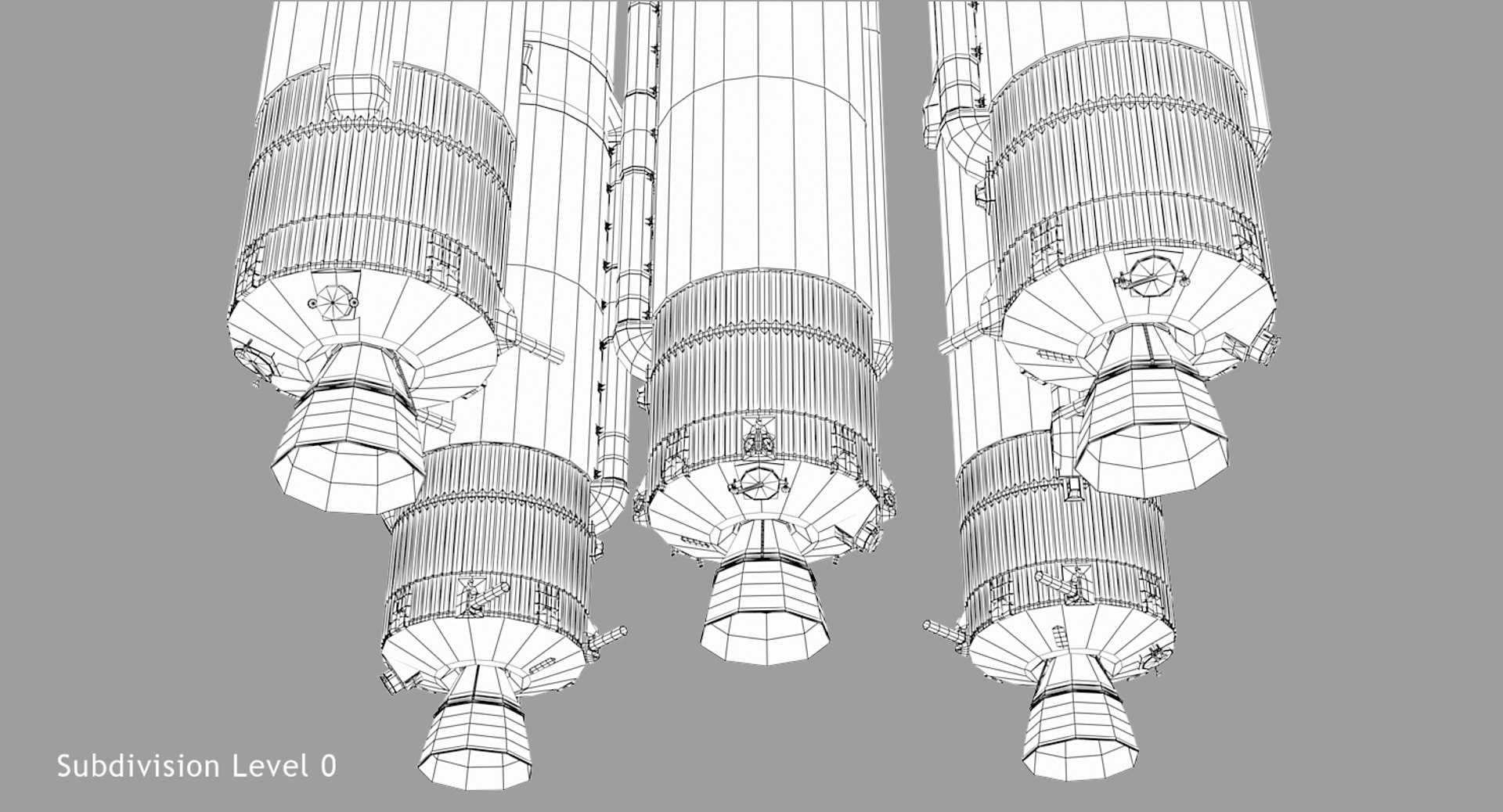 Angara a5 stage upper 3D model - TurboSquid 1252984
