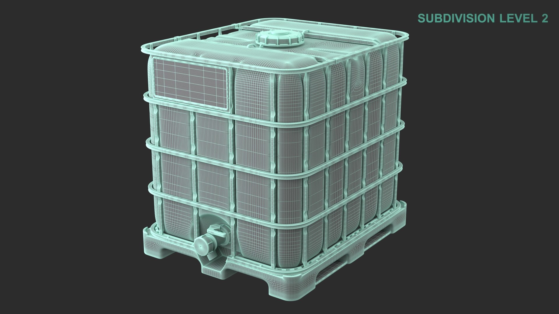 3D IBC Container - TurboSquid 2116189