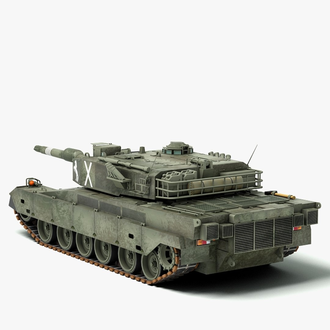 3d Max Modern Tanks