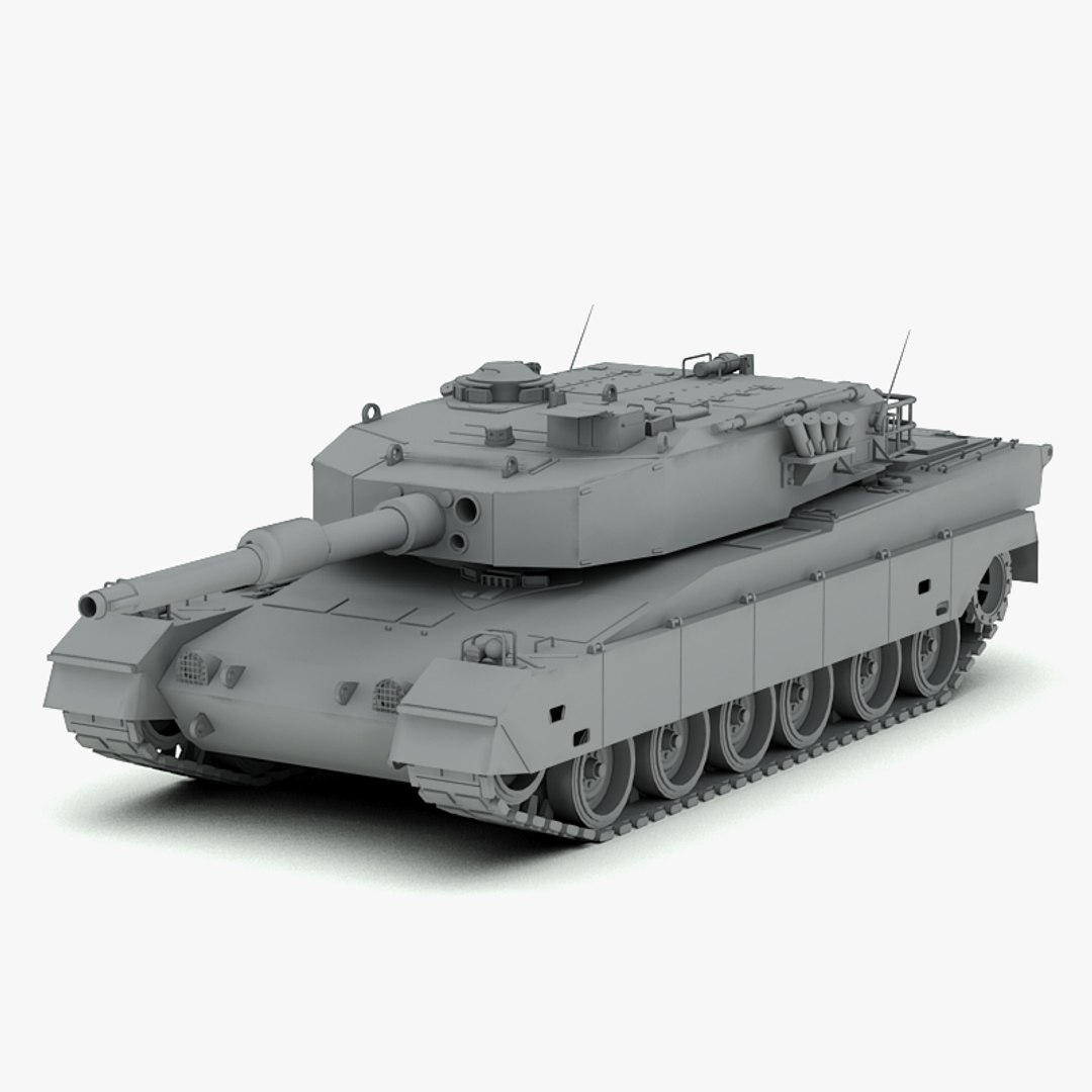 3d Max Modern Tanks