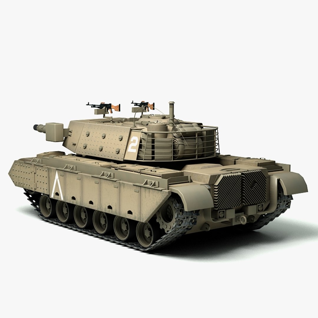 3d Max Modern Tanks