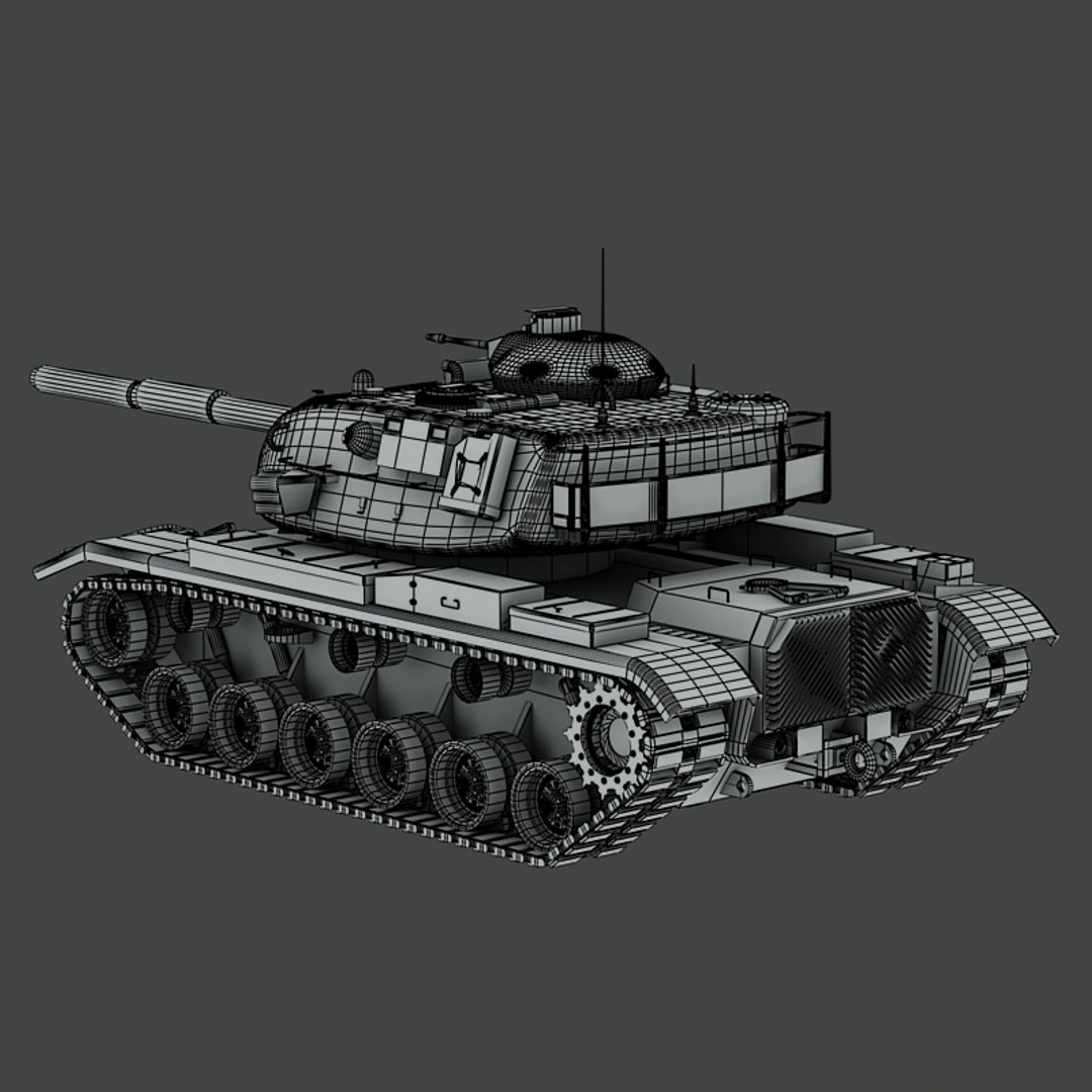 3d max modern tanks