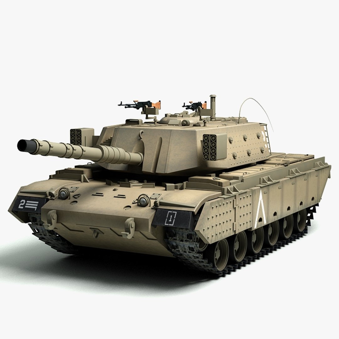 3d Max Modern Tanks