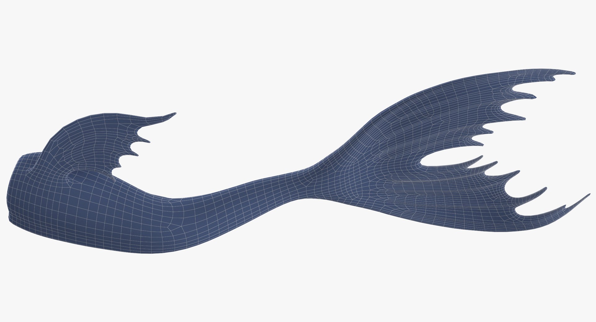 3D Mermaid Tail 03 Swimming - TurboSquid 1251465