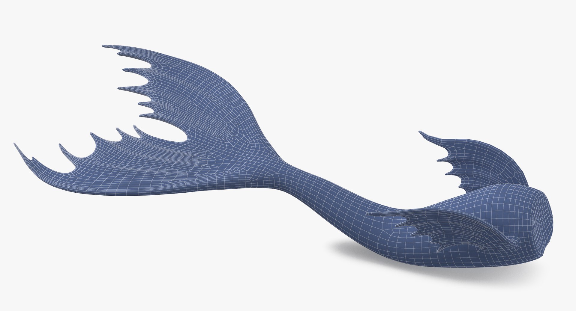 3D Mermaid Tail 03 Swimming - TurboSquid 1251465