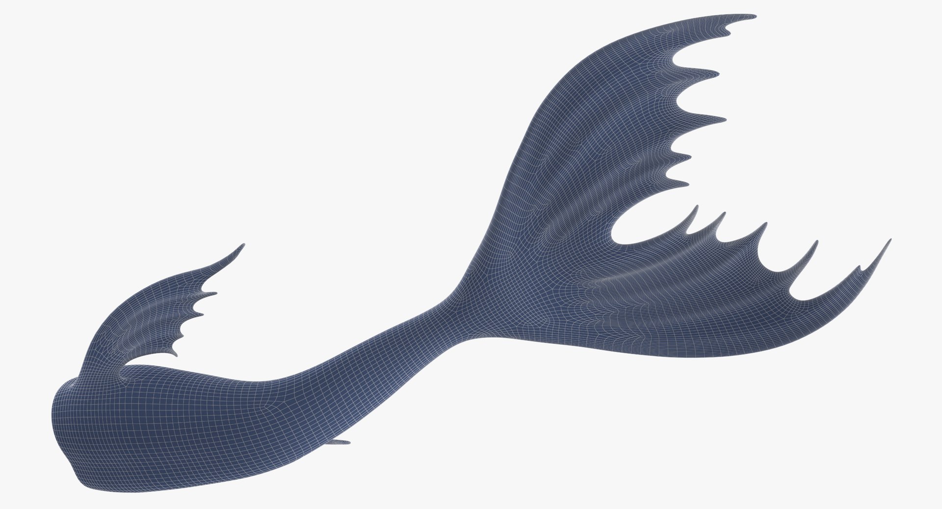 3D Mermaid Tail 03 Swimming - TurboSquid 1251465