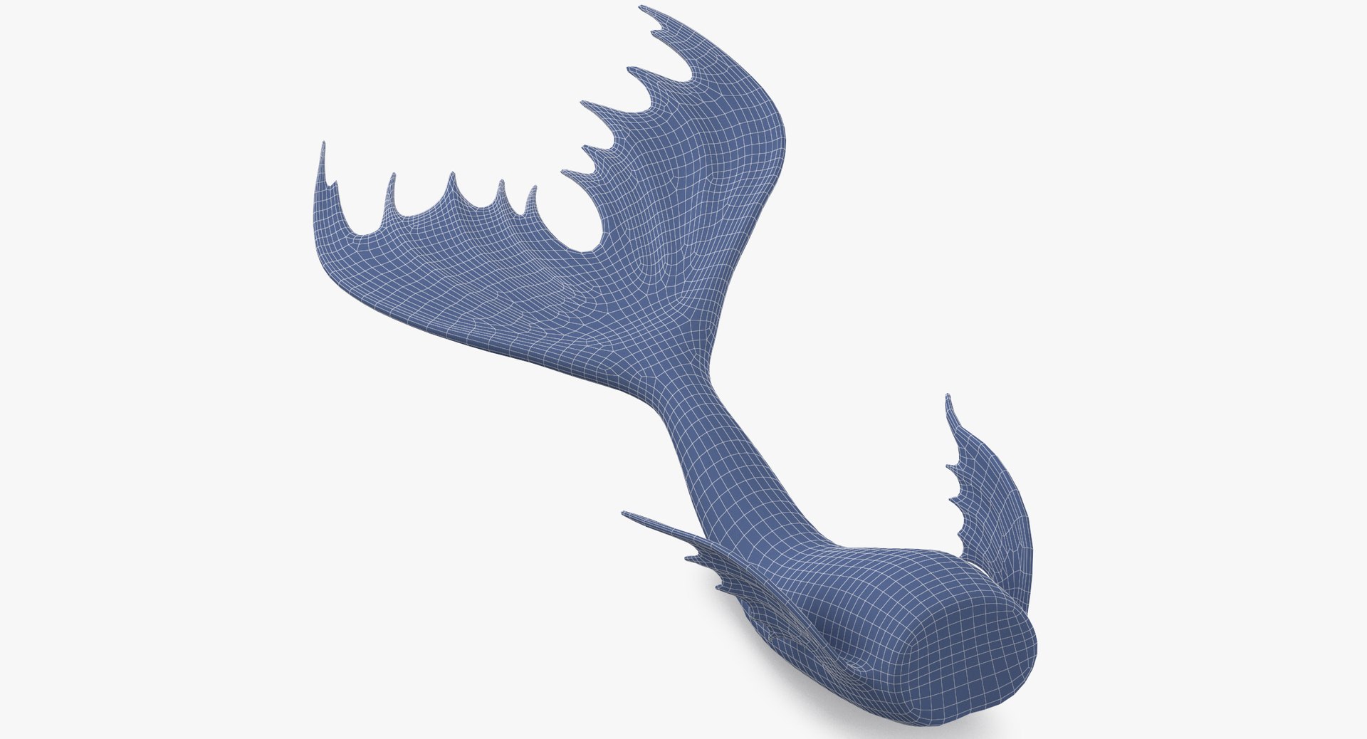 3D Mermaid Tail 03 Swimming - TurboSquid 1251465