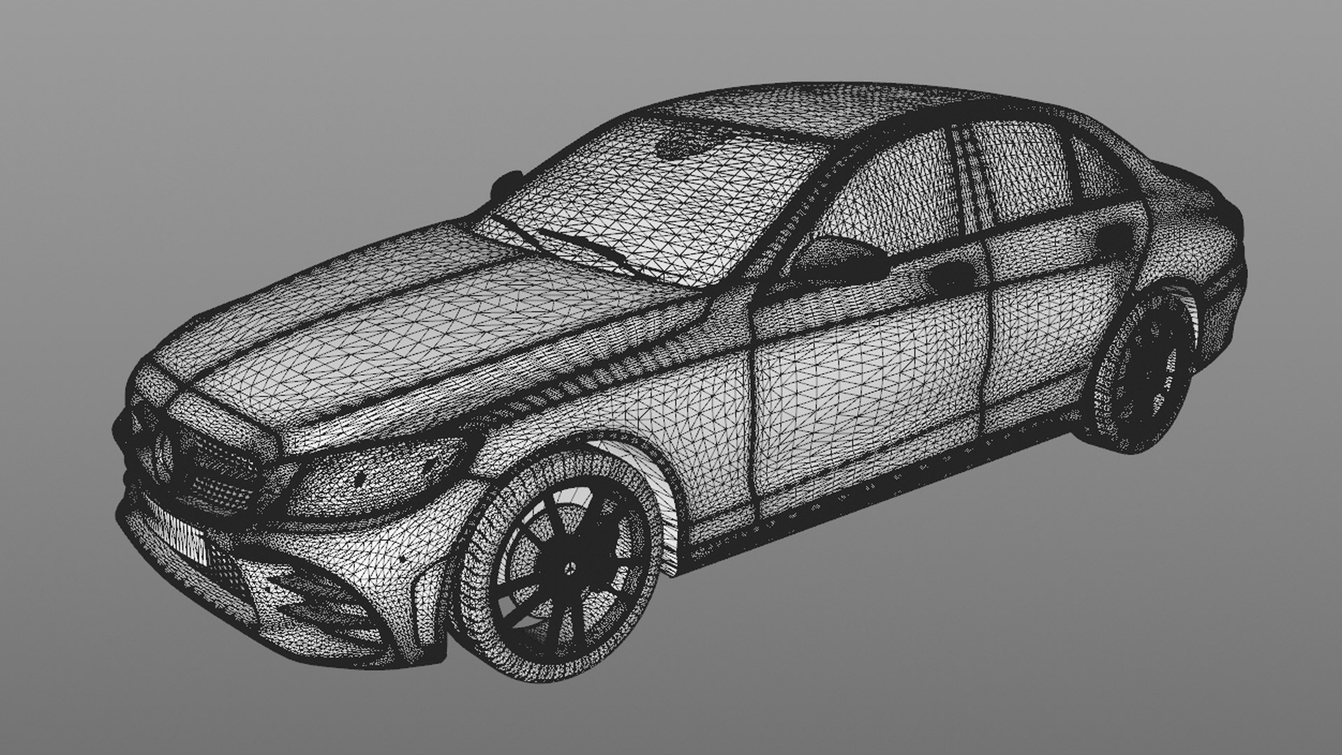 3D Model Mercedes-Benz C-Class Sedan AMG - TurboSquid 2352560