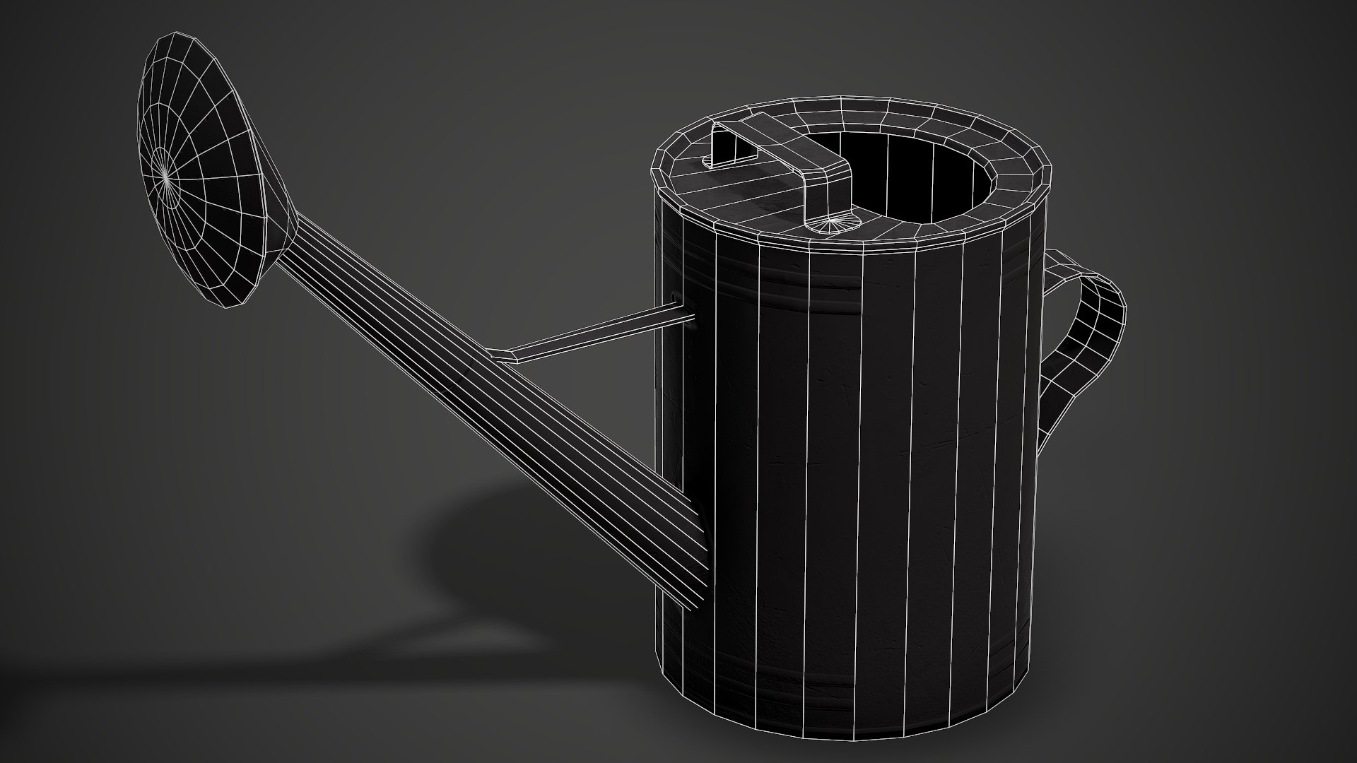 Watering Can PBR Game Ready Model - TurboSquid 1763367