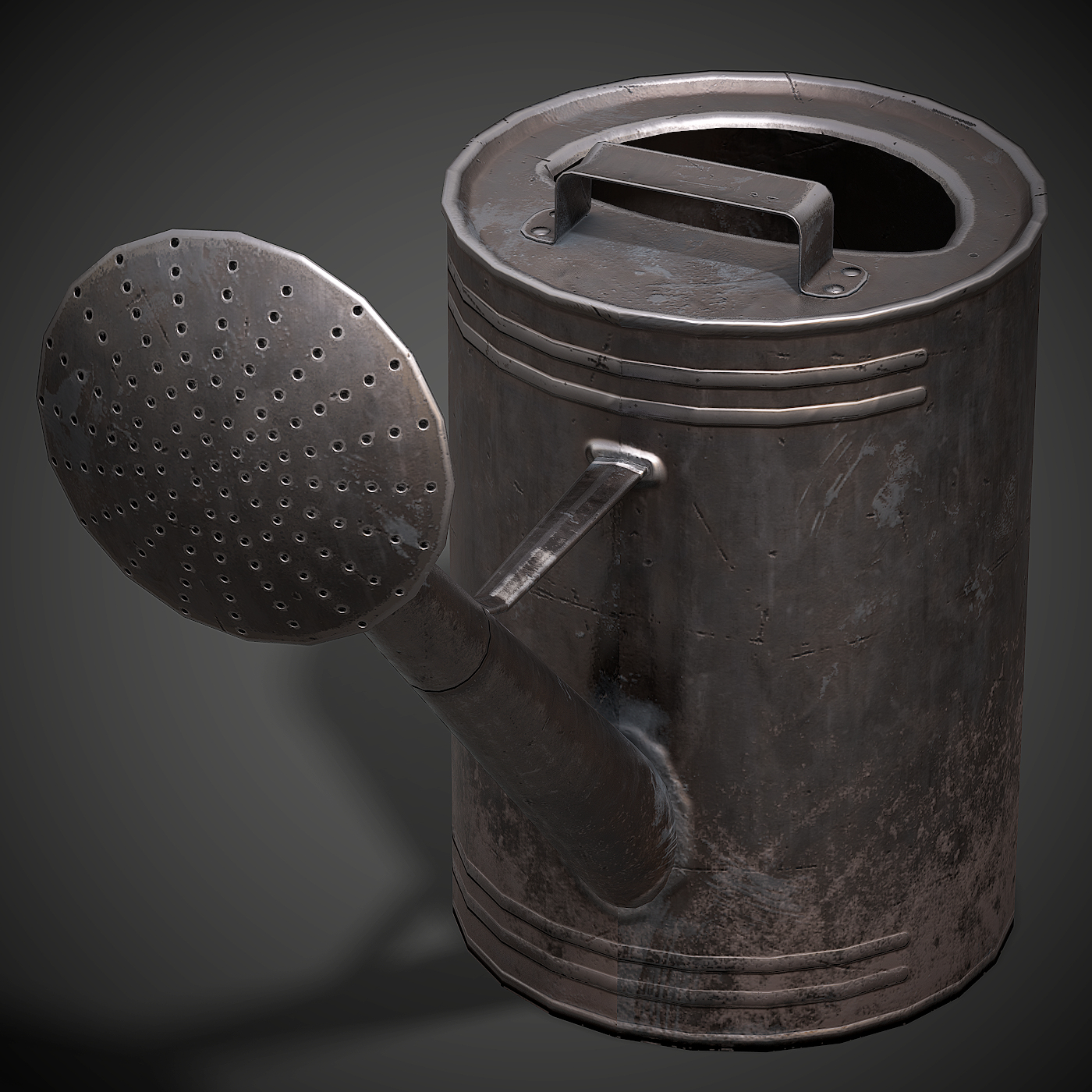 Watering Can PBR Game Ready model - TurboSquid 1763367