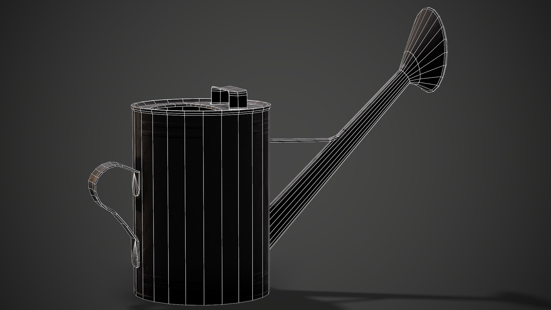 Watering Can PBR Game Ready Model - TurboSquid 1763367