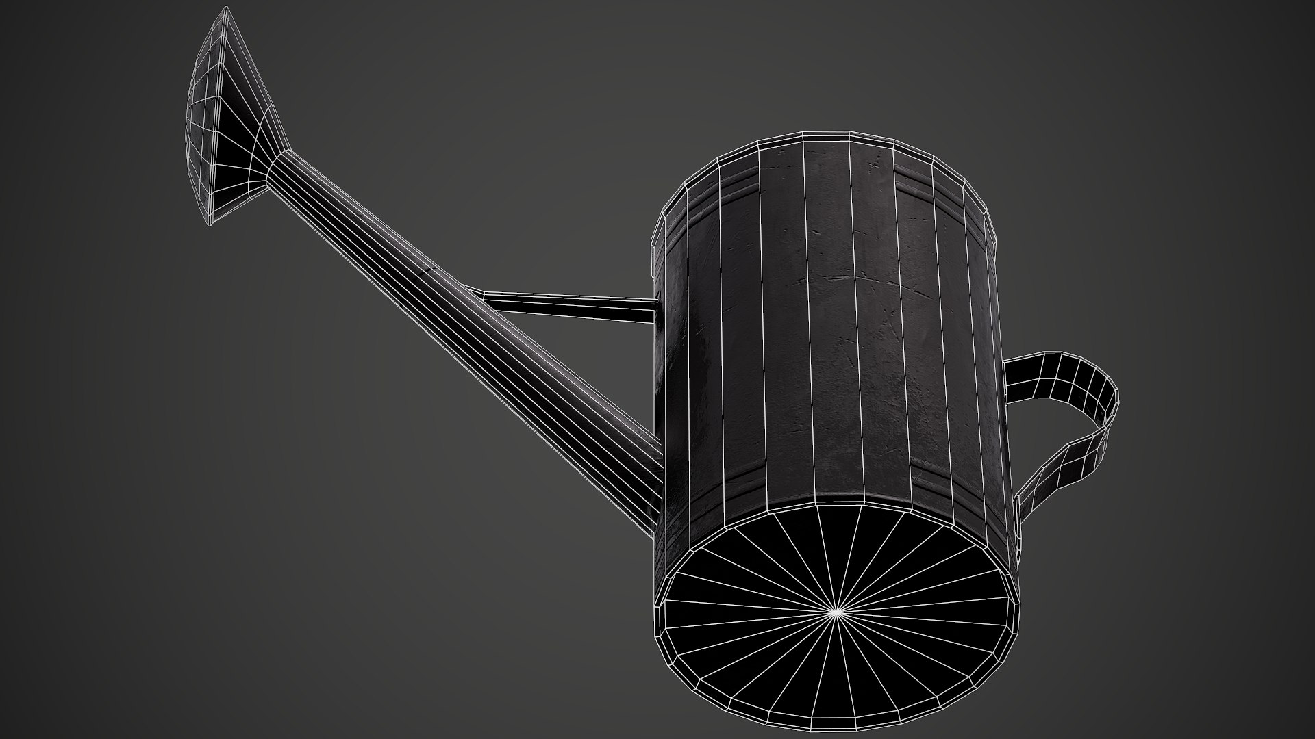 Watering Can PBR Game Ready Model - TurboSquid 1763367