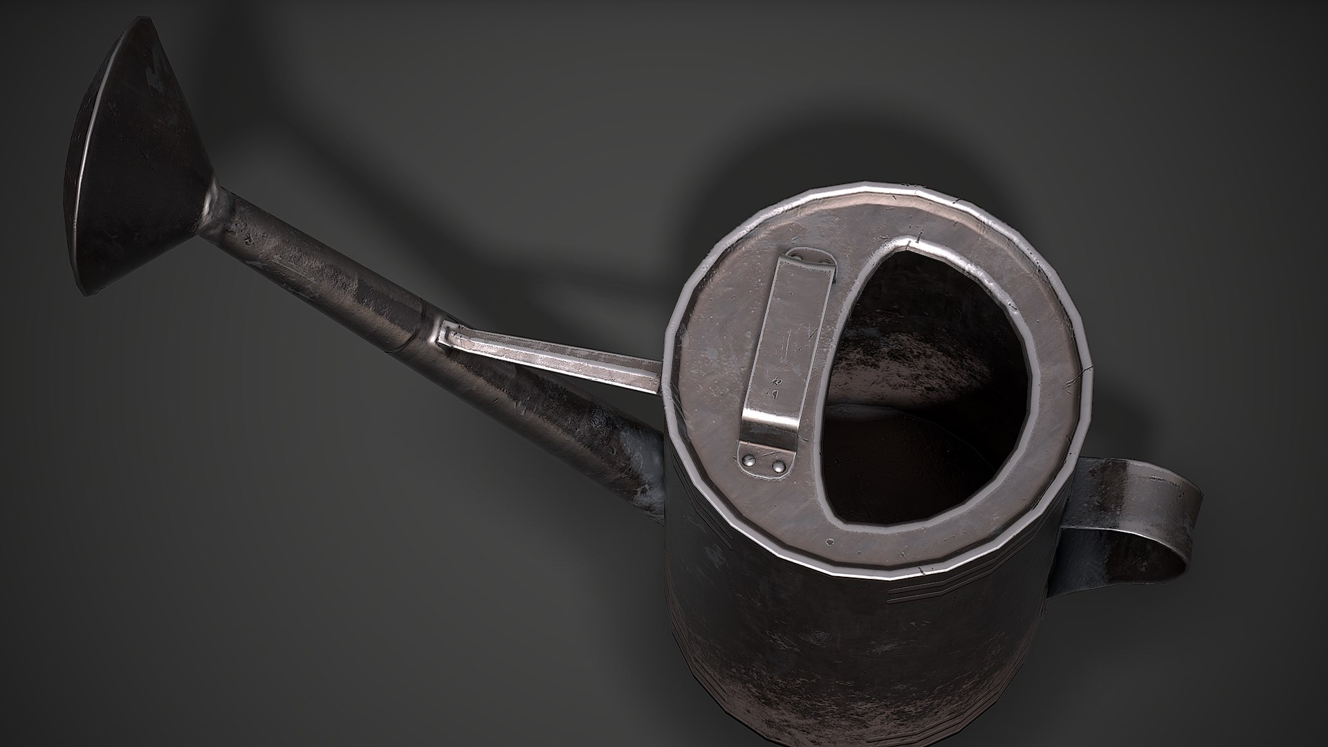 Watering Can PBR Game Ready Model - TurboSquid 1763367