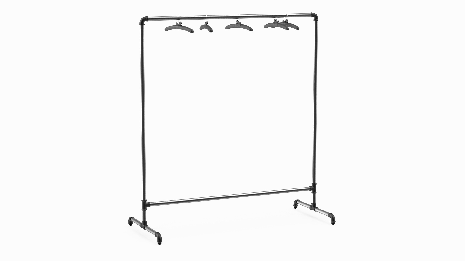 Coat Rack Black 3D Model - TurboSquid 2279818