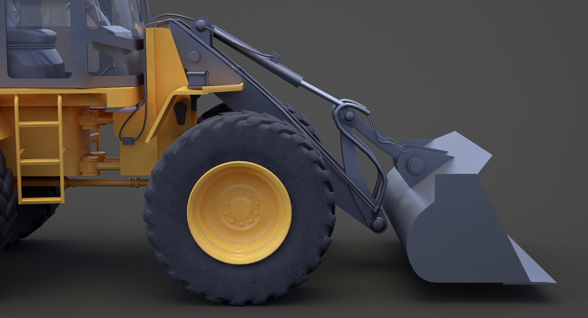 3D Industrial Vehicle - Bulldozer 01 - TurboSquid 2152509