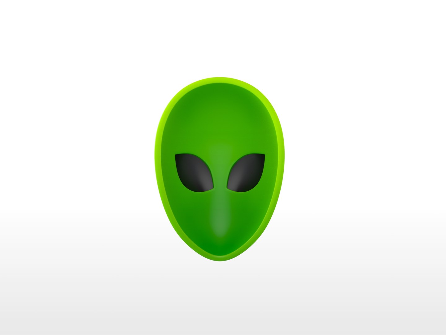 3D Mask003 Alien Mask model - TurboSquid 2165445