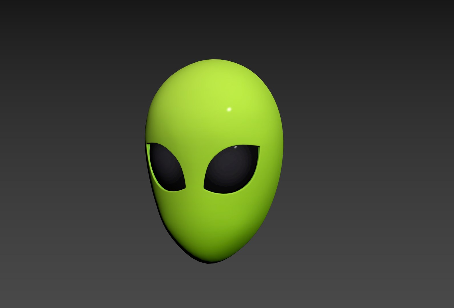 3D Mask003 Alien Mask model - TurboSquid 2165445