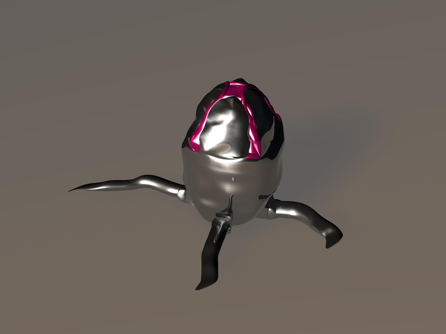 Free 3ds Model Prototype Alien Egg