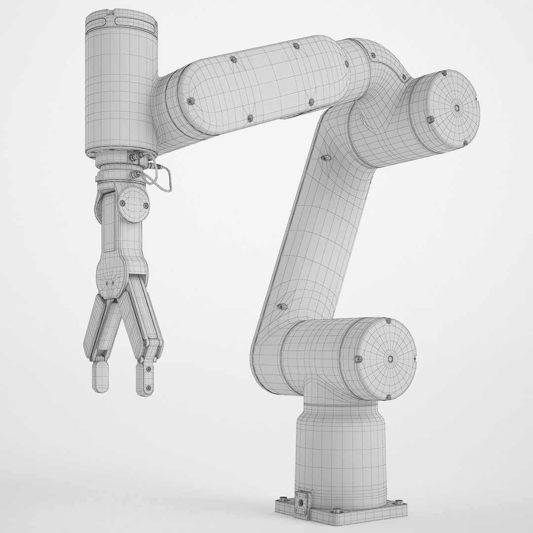 3D Industrial Robot Generic 27 Model - TurboSquid 2161558
