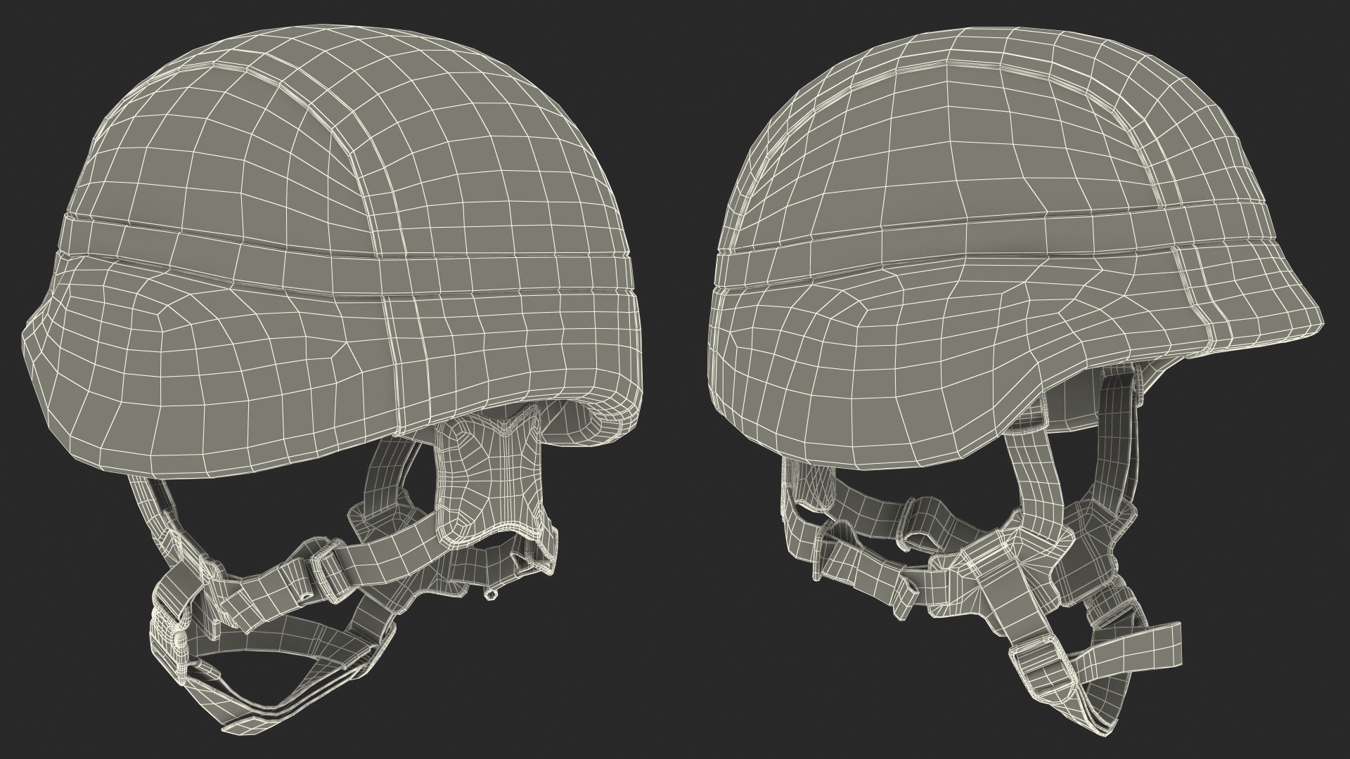 USMC Lightweight Helmet Desert Camo Cover 3D model - TurboSquid 1996853