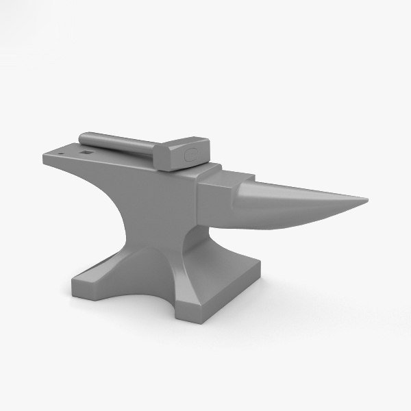 3D anvil tool - TurboSquid 1407680