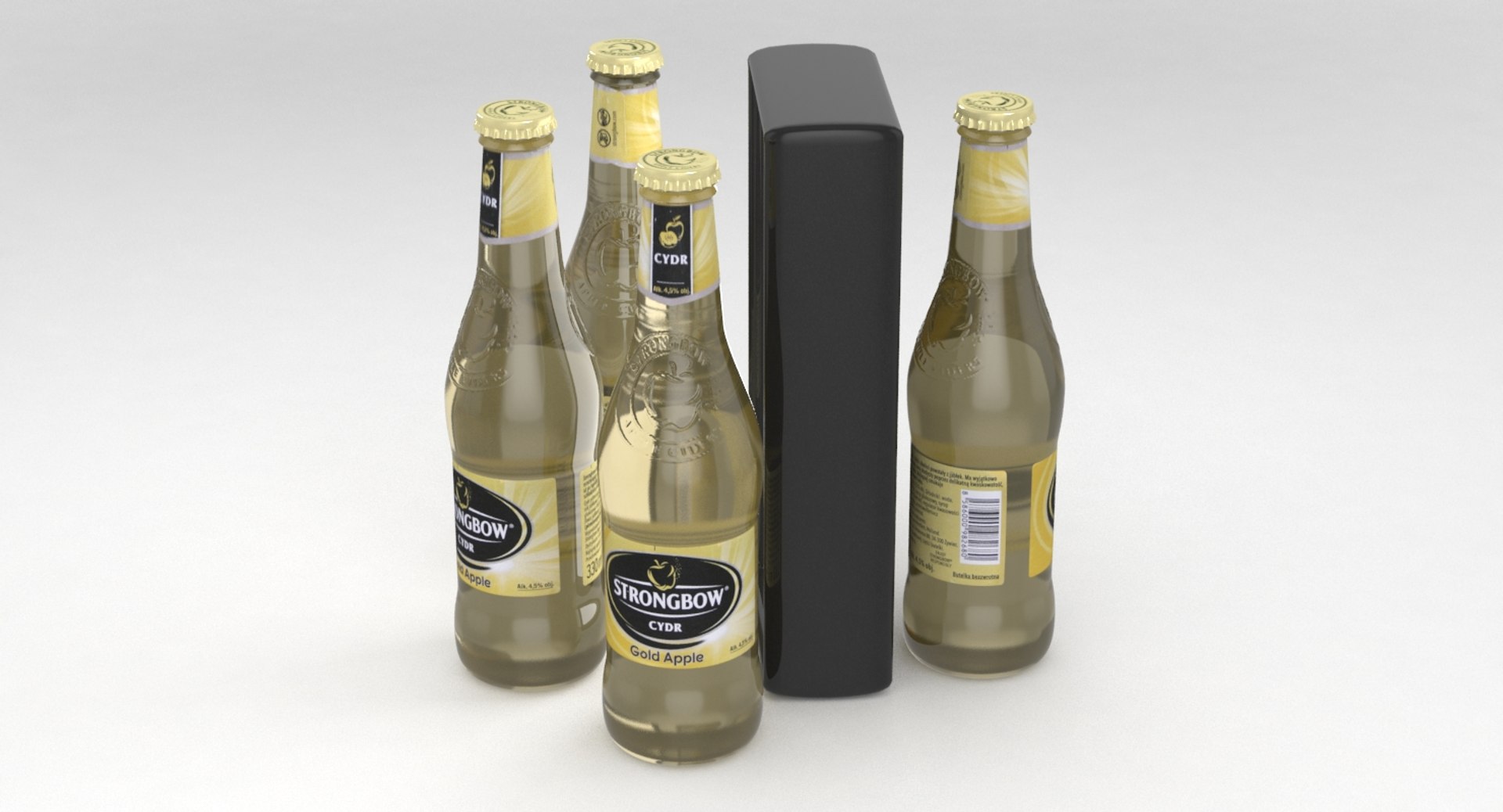 Cider Bottle Alcohol 3D Model - TurboSquid 1221004