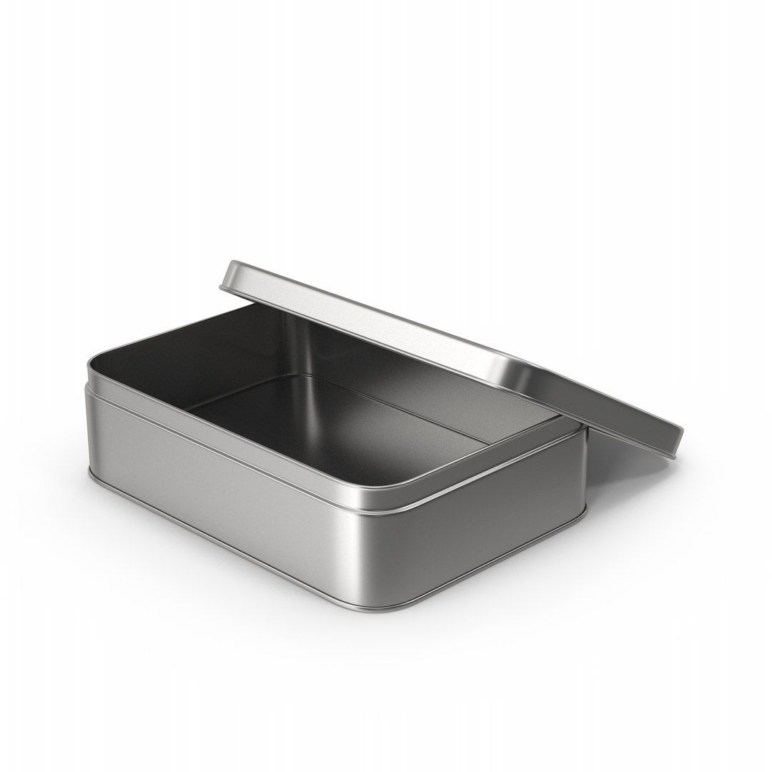 Opened Metal Container 3D model - TurboSquid 2143890