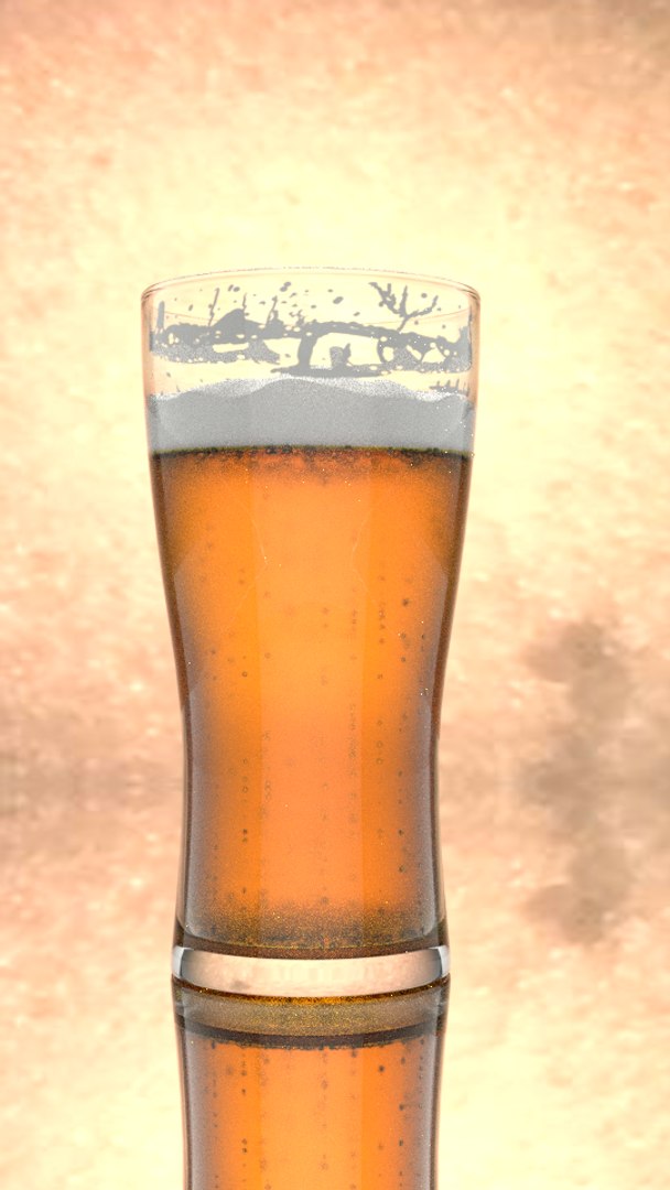 3D beer realistic - TurboSquid 1238597