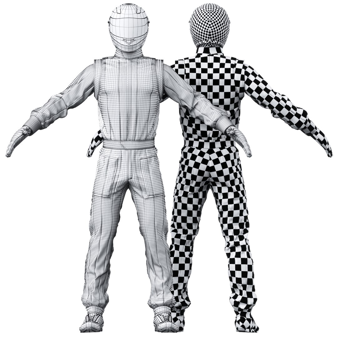 Racer 3D model - TurboSquid 1460247