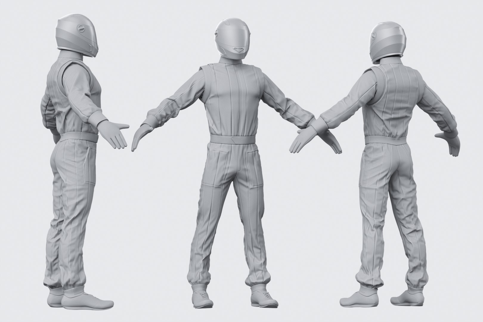 Racer 3D model - TurboSquid 1460247