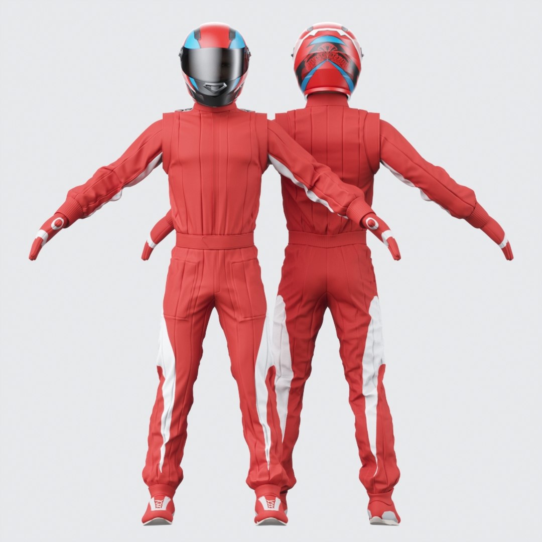 Racer 3D model - TurboSquid 1460247