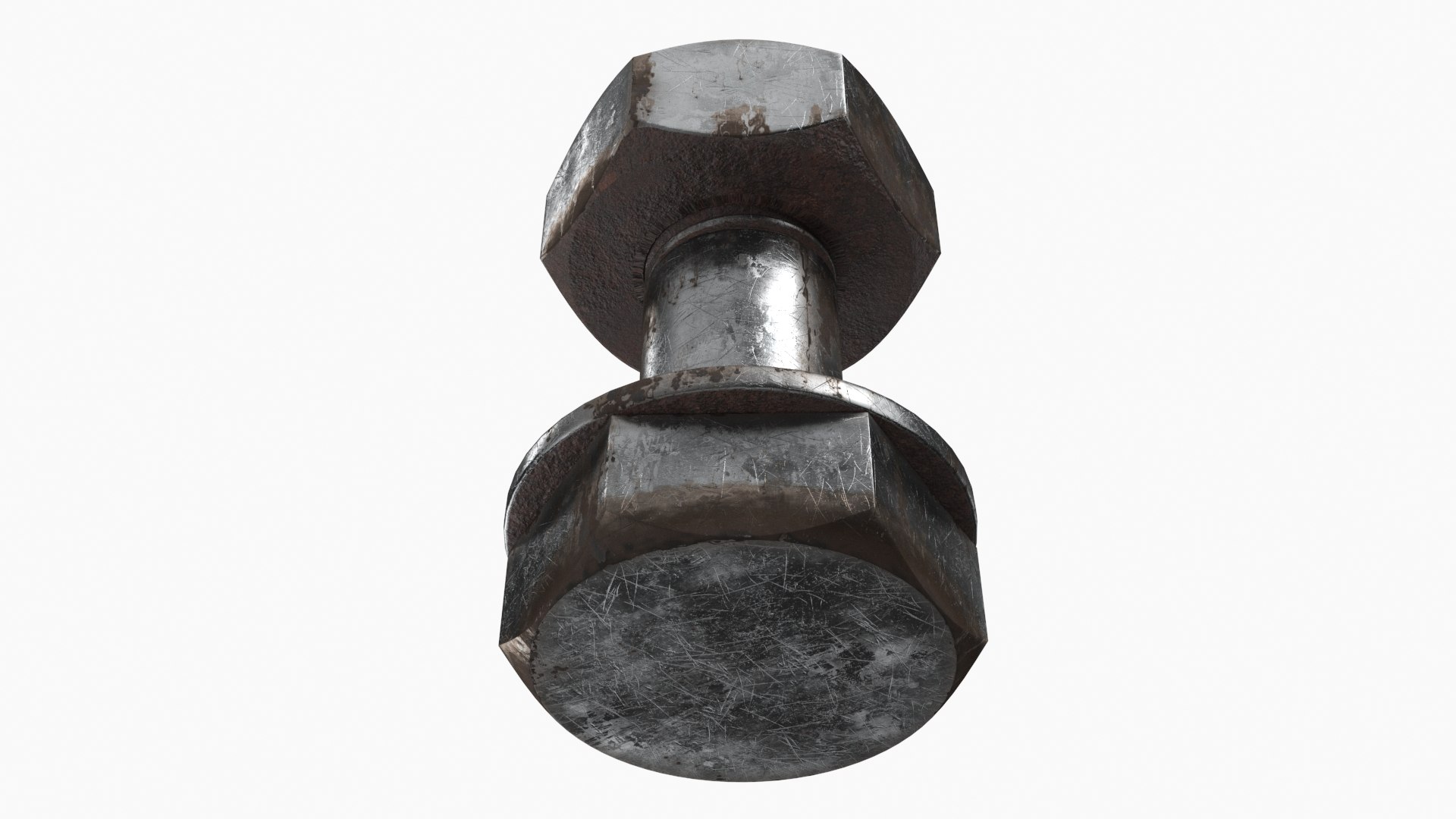 Rusted Metal Hex Bolt 3D - TurboSquid 2116400
