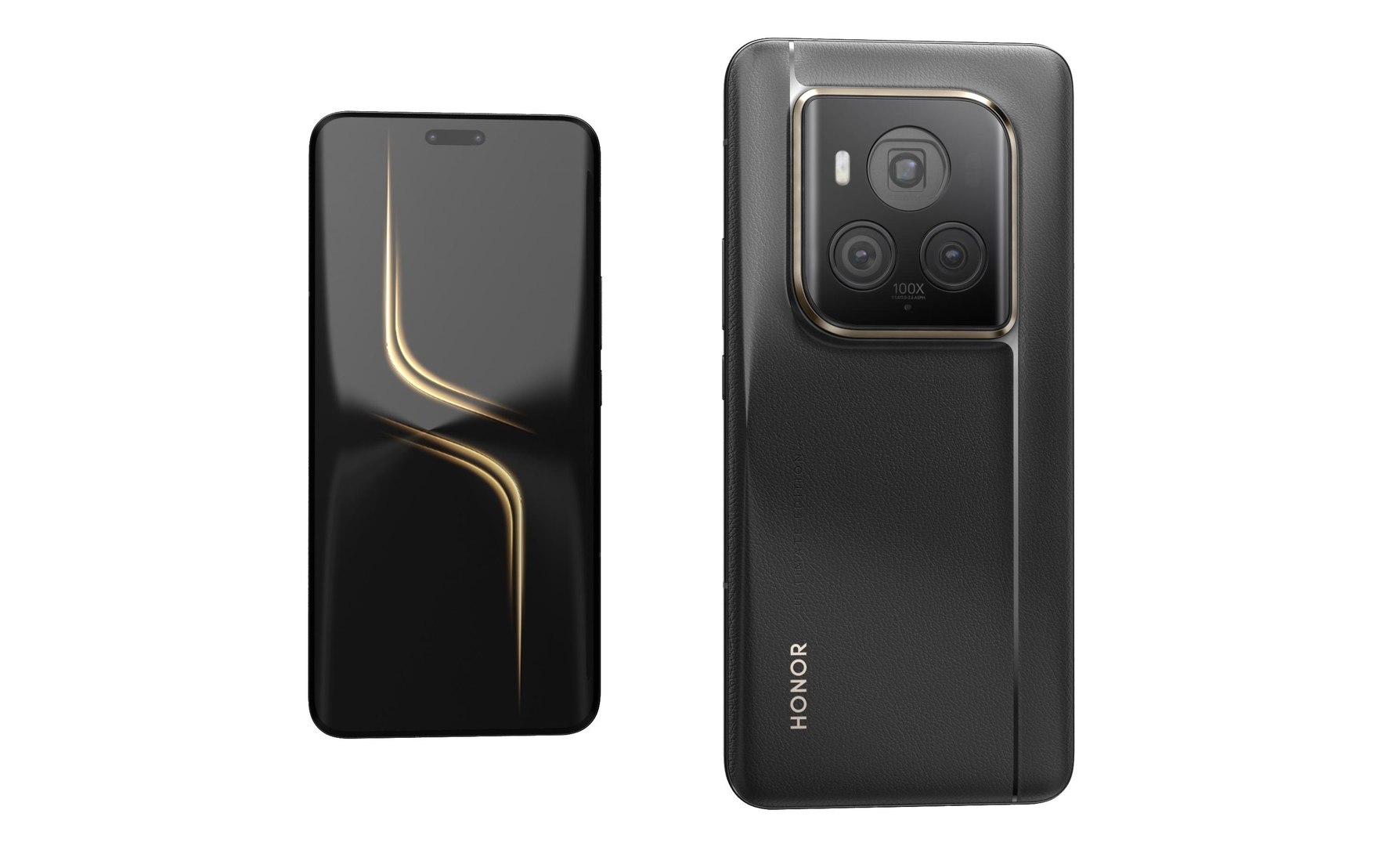 3D Honor Magic6 Ultimate Black - TurboSquid 2223225