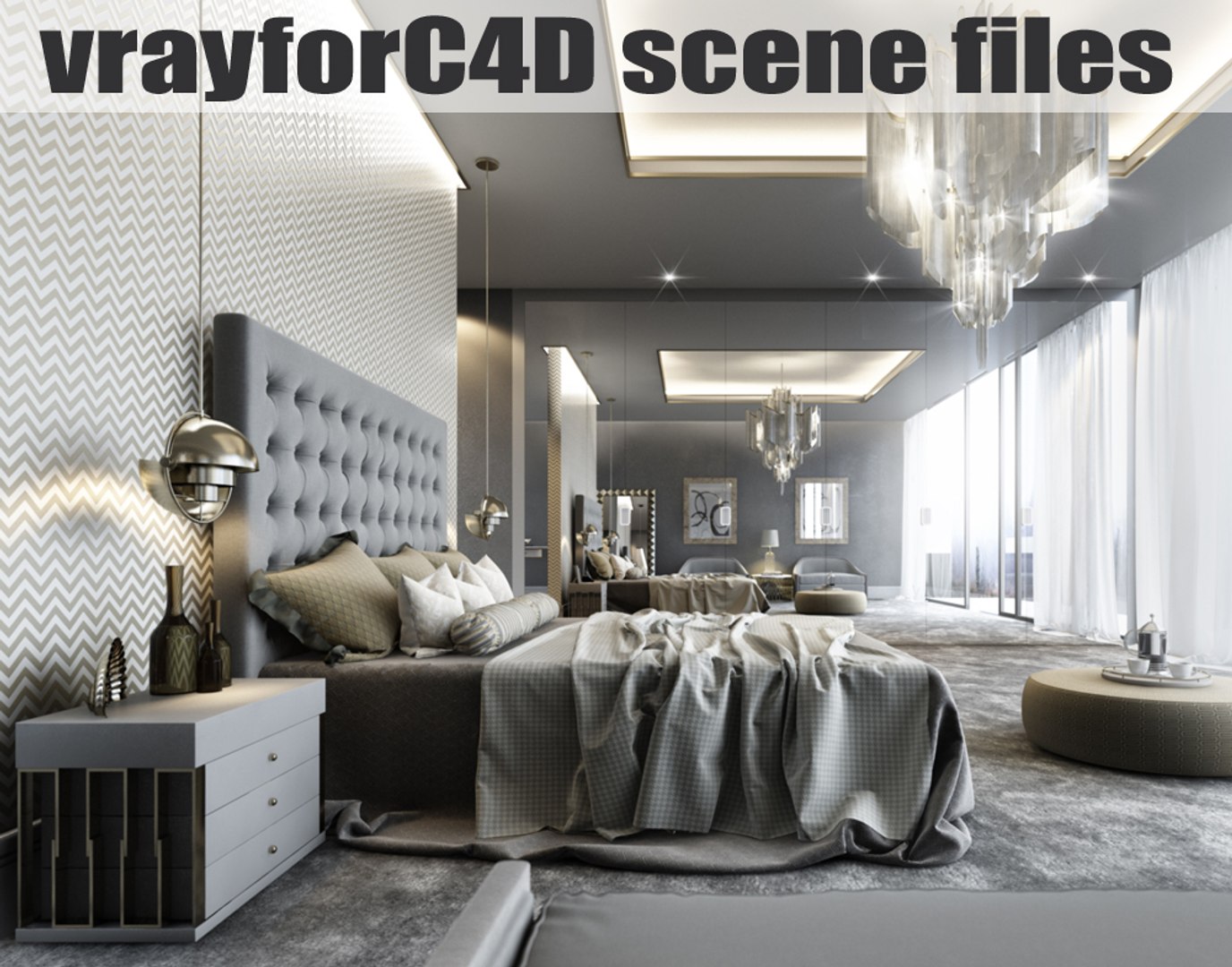 Vrayforc4d Scene Files - 3d C4d