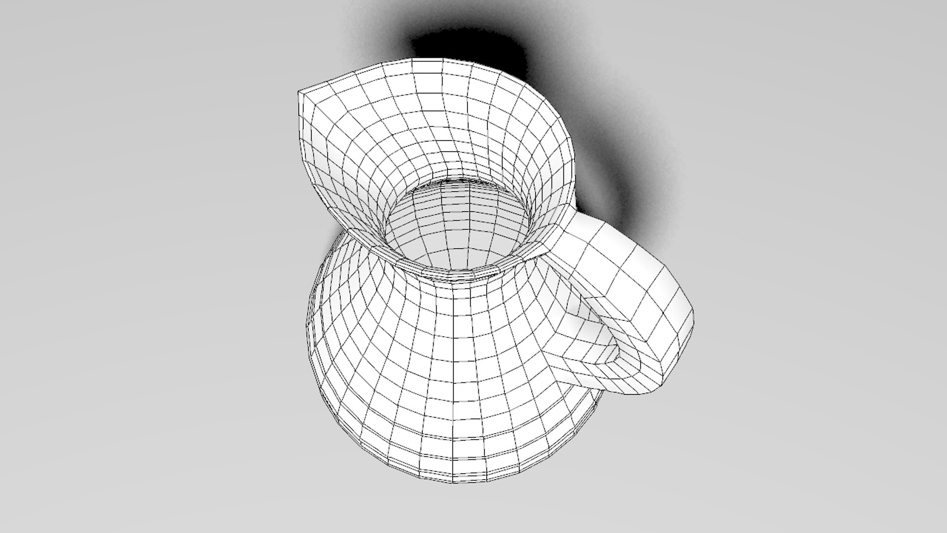 Blue Glass Pitcher Dxf