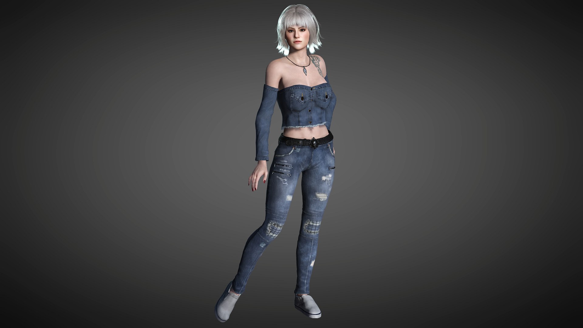 3D AAA Realistic Female Character 18 - TurboSquid 1779003