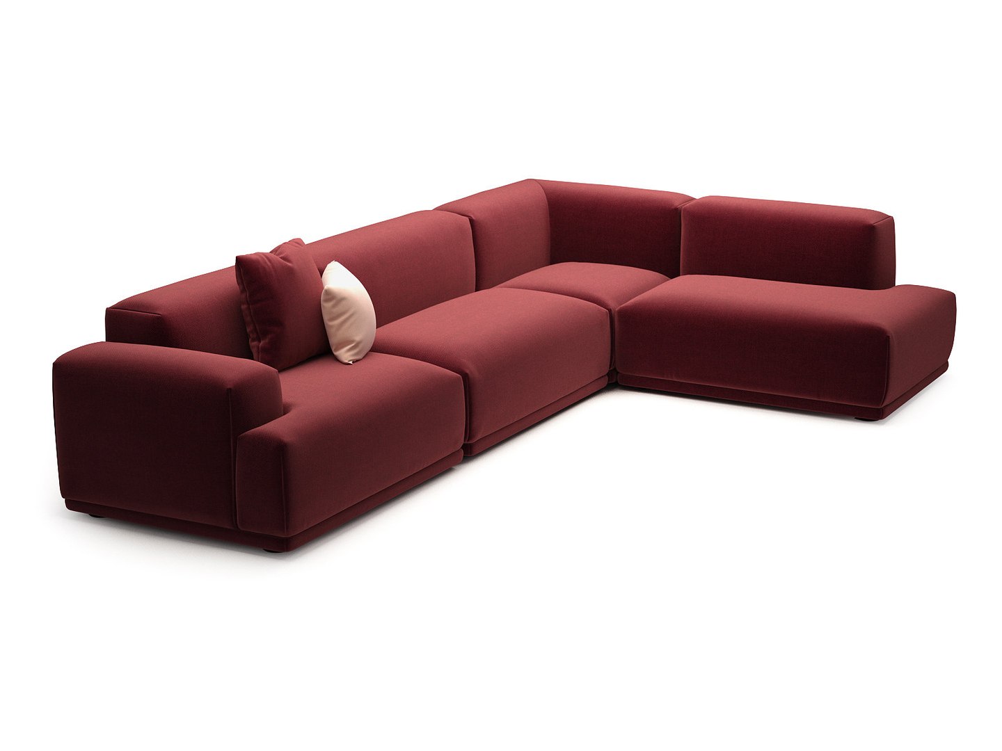 3D Connect 3-seater Corner 3 Model - TurboSquid 1161190