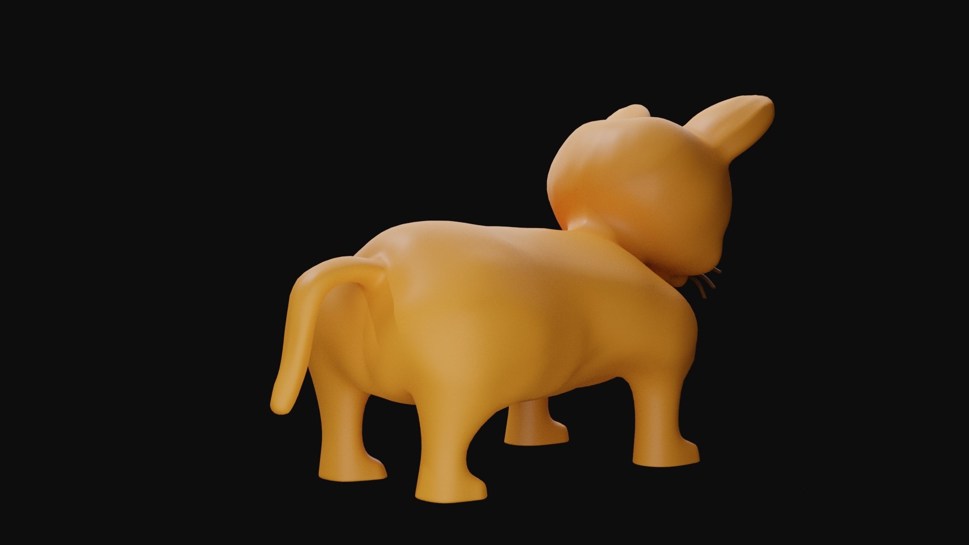 3D Cat Model - TurboSquid 2019077