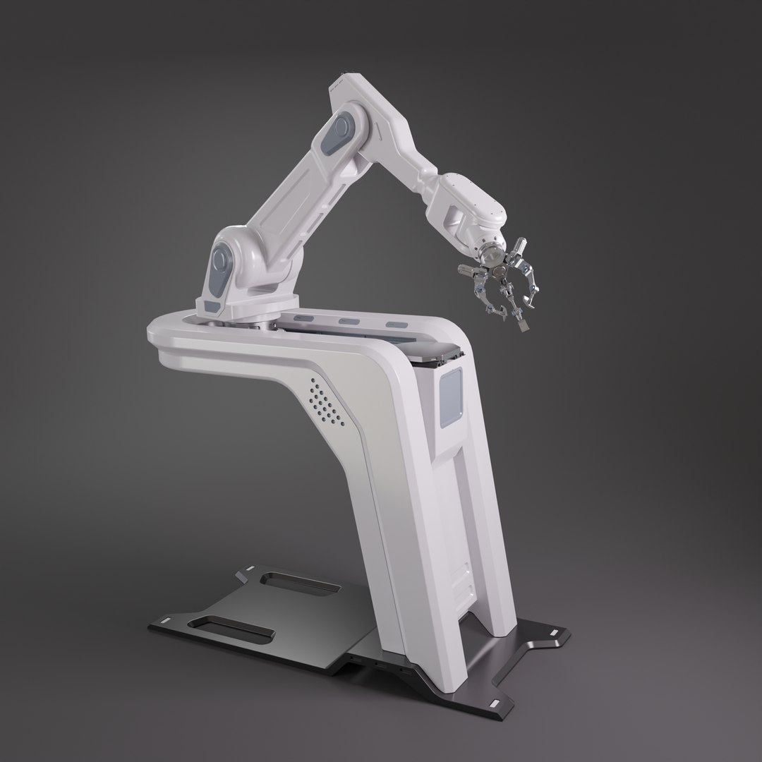 Robotic Arm Unit 3D Model - TurboSquid 2118921