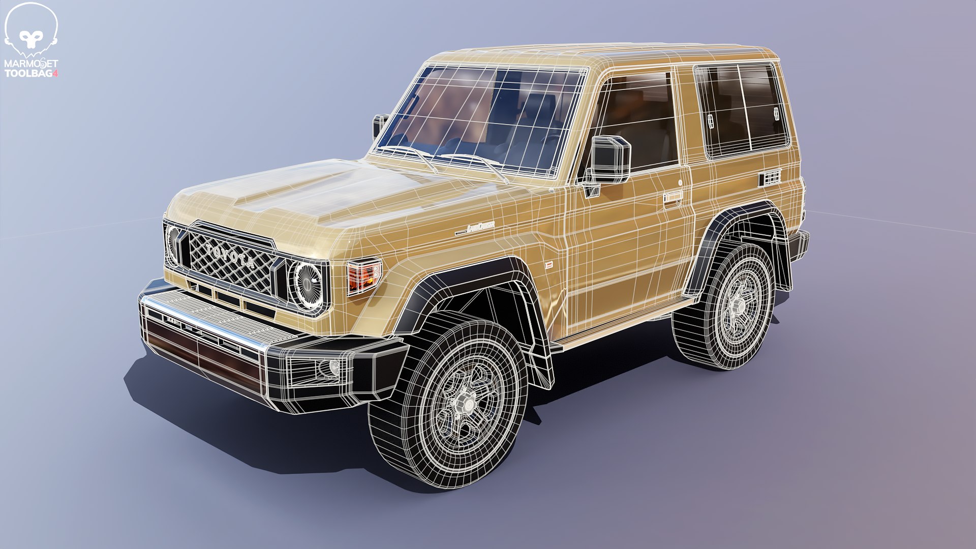 Toyota Land Cruiser GDJ71 Two Polycount Bundle 3D Model - TurboSquid ...