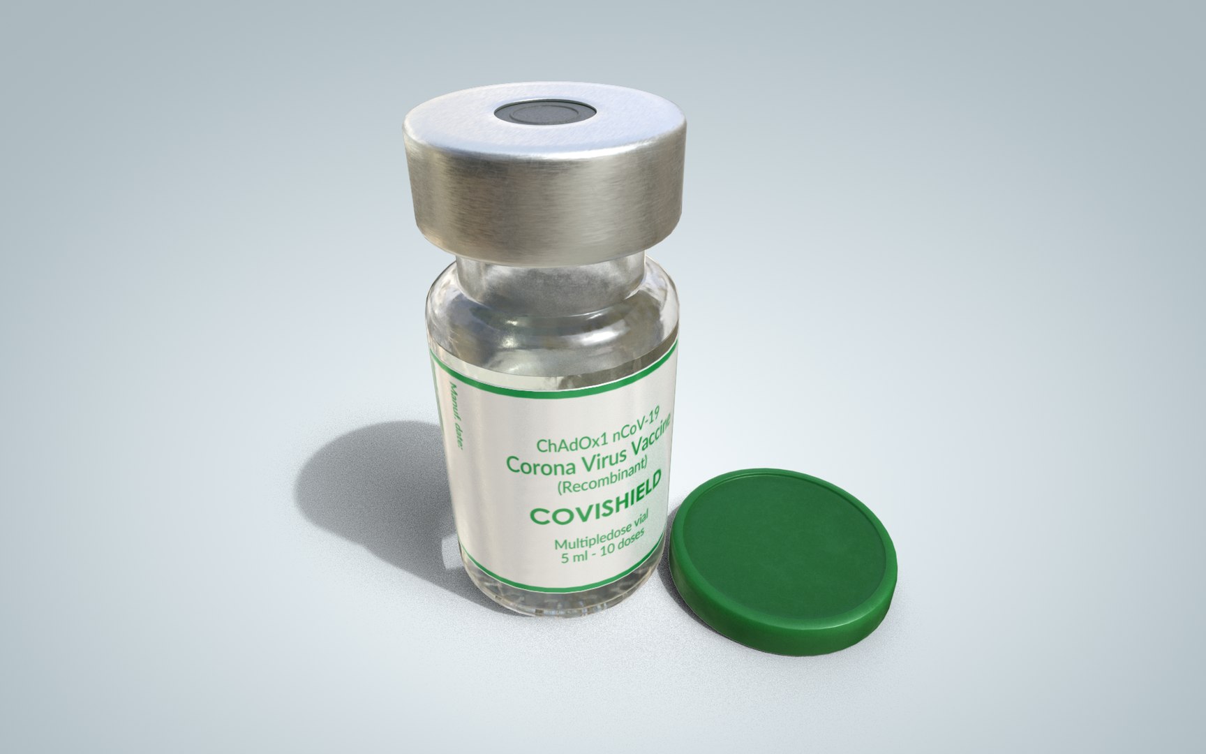 3D Vaccine Vial Rigged - Mod Covishield Model - TurboSquid 1821982